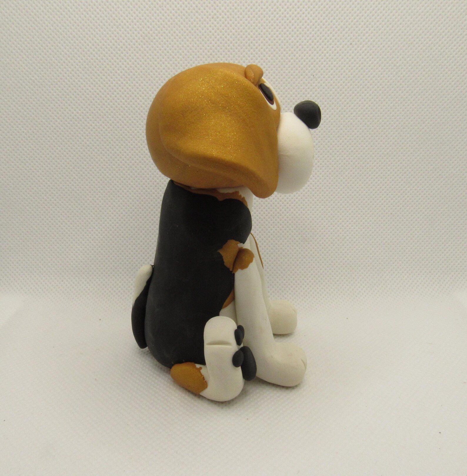 Beagle Dog Animal Polymer Clay Figurine Custom Gift for Men Women Mom ...