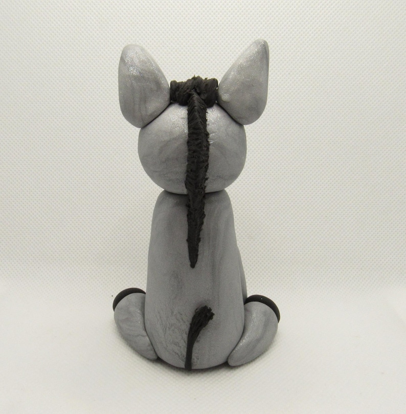 Donkey Polymer Clay Figurine Farm Animal Custom Gift for Men Women Mom ...