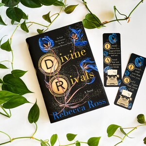 Double-sided Bookmark Divine Rivals Inspired Bookmark Bookmark Quotes ...