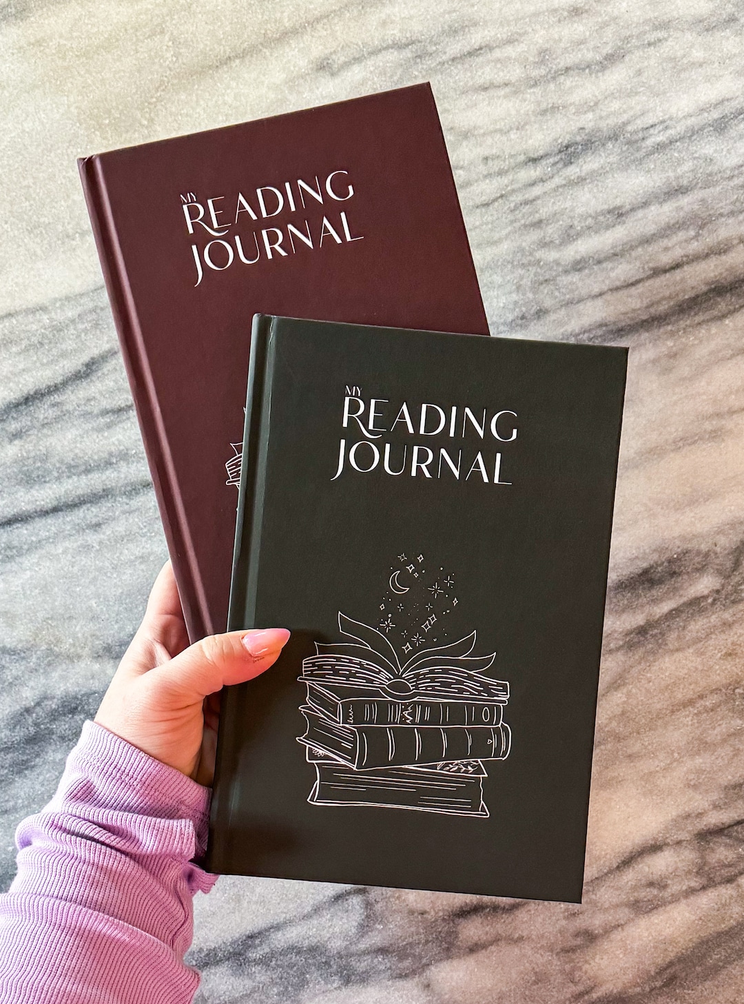 Reading Journal With 2-page Reviews, Star Rating, Spice Level and ...