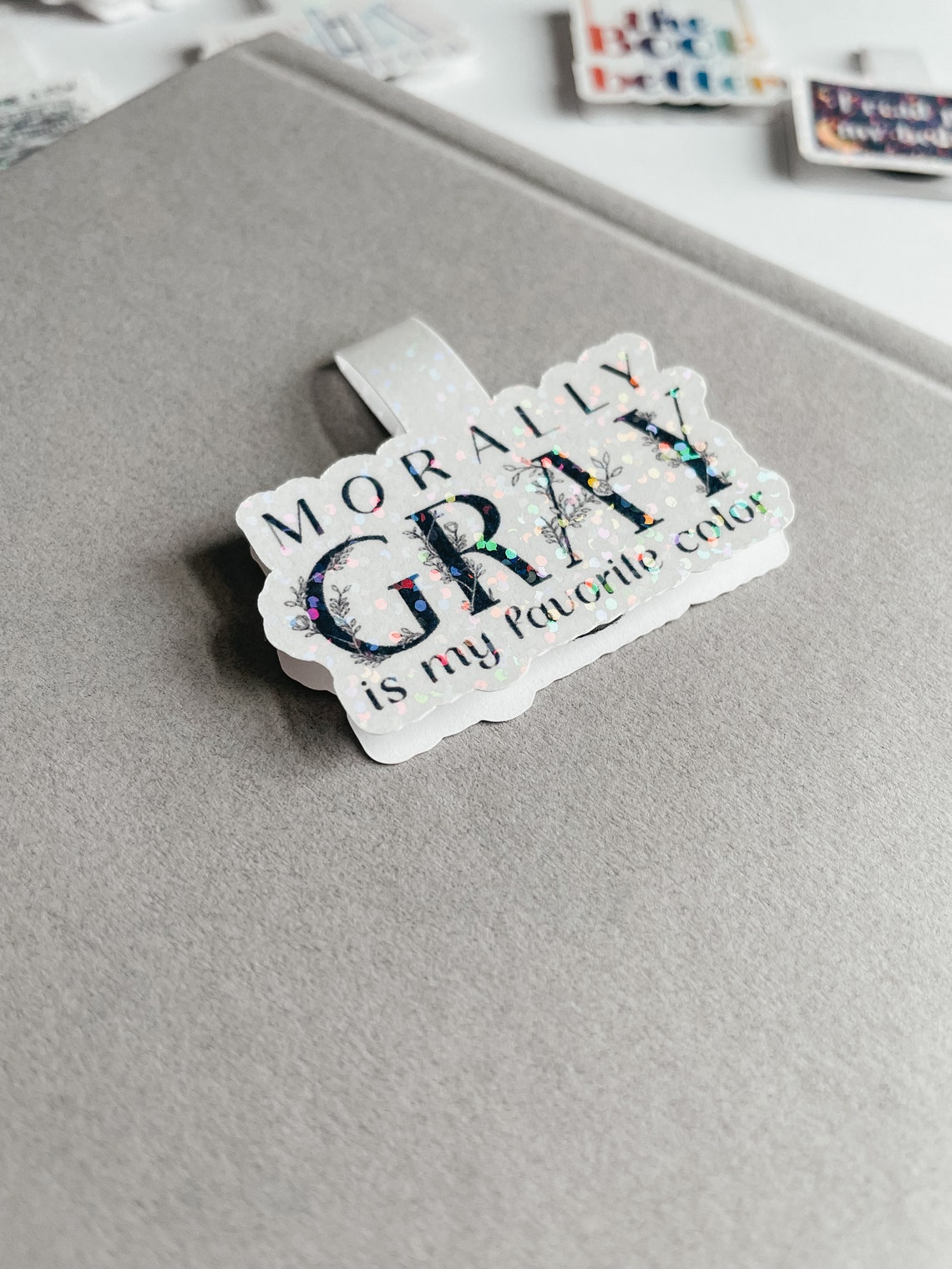 Morally Gray is My Favorite Color Magnetic Bookmark | Cute Bookmarks ...