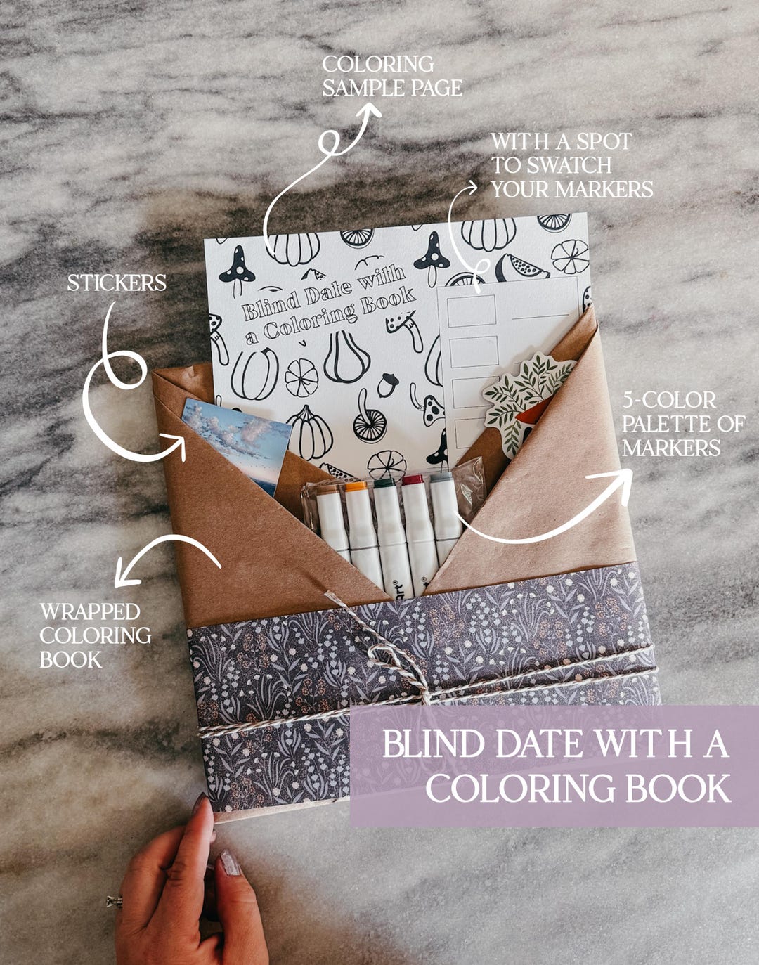 Blind Date With a Coloring Book- Your Creative Escape | Markers ...