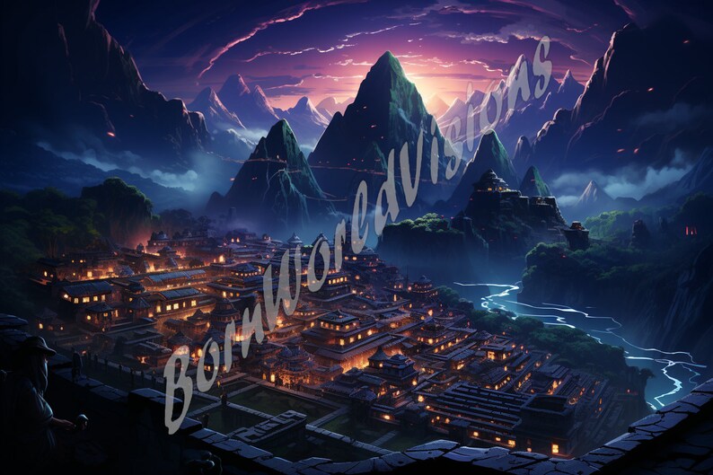 Pyramid DIY Poster Printable PNG Digital Art Bundle Commercial - Etsy