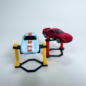 1/64 Scale 2 Post Hydraulic Lift Model for Diecast Cars - Diecast Car ...