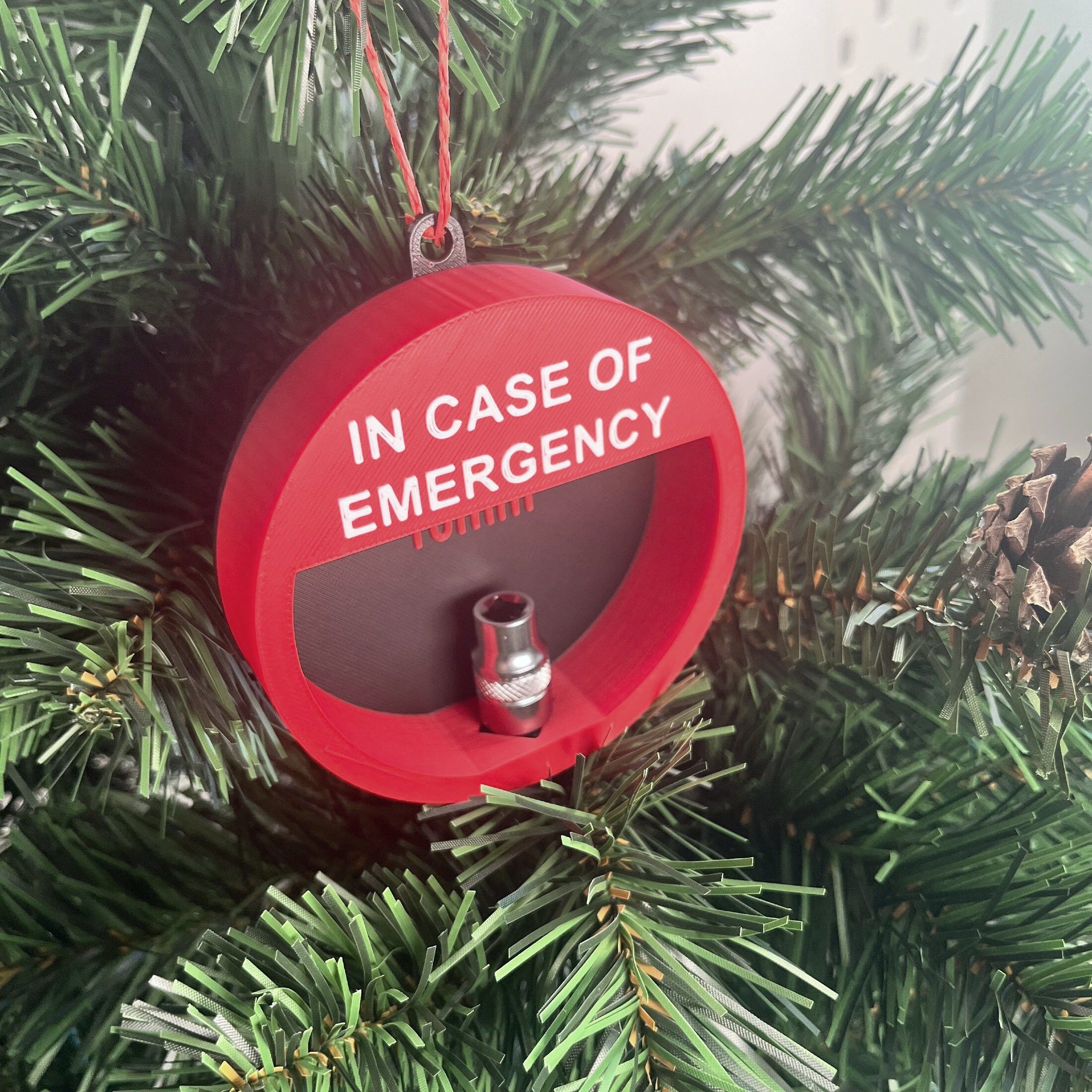 In Case of Emergency 10mm Socket Christmas Ornament - Etsy