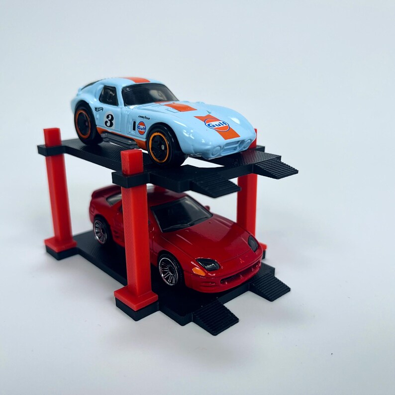 4 Post Car Lift for 1/64 Scale Diecast Car Models - Four Post Car ...