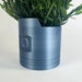 Piston Planter - Metallic Gray Car Piston Pot, Man Cave Decor - Etsy