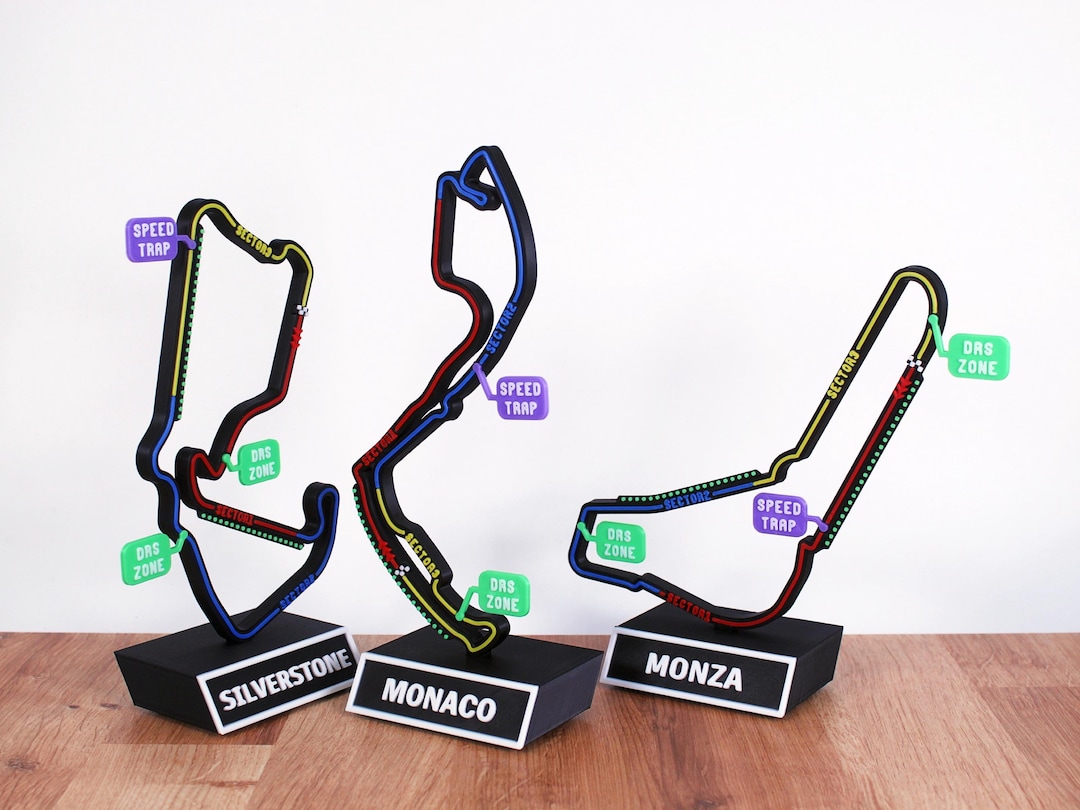 F1 Circuit Sculpture - 2026 F1 Race Track Art - All 2026 Calendar ...