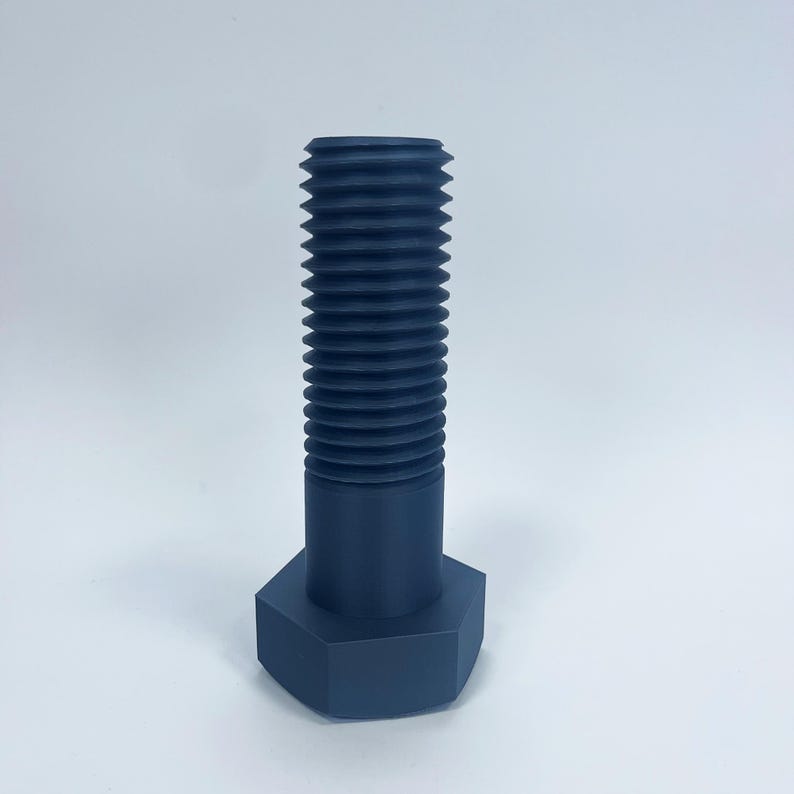 Giant Plastic Hex Bolt Replica - Industrial Decor, Steampunk ...