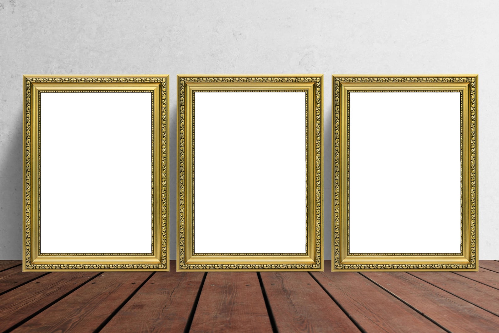 A2 Poster Frames/ A3 / A4 Photo Frame / A5 - Black Gold Picture Frame ...