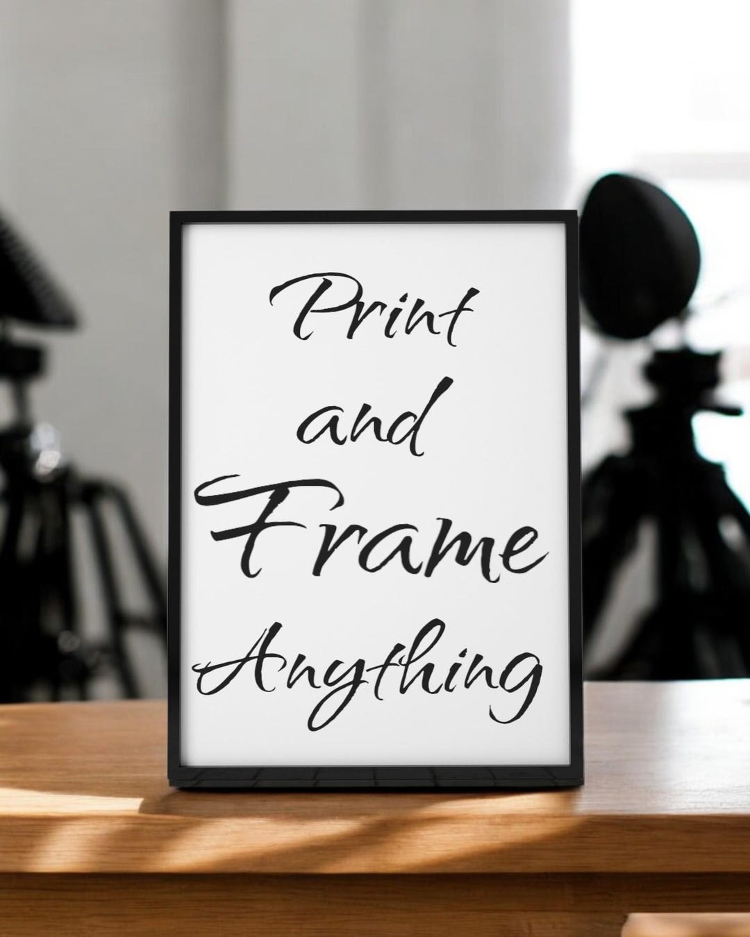 Custom Photo Print and Frame, Personalized Gift, A3 A2 - Etsy
