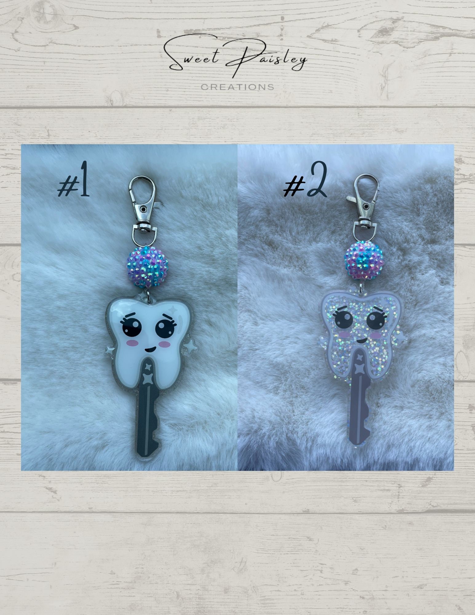 Resin Keys for the Tooth Fairy - Etsy