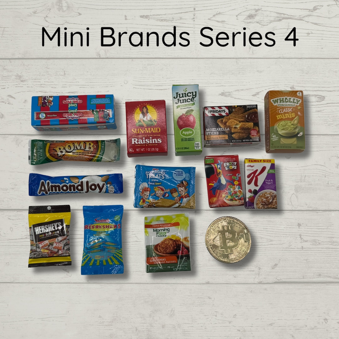 Mini Brands | Series 4 Miniatures - Etsy