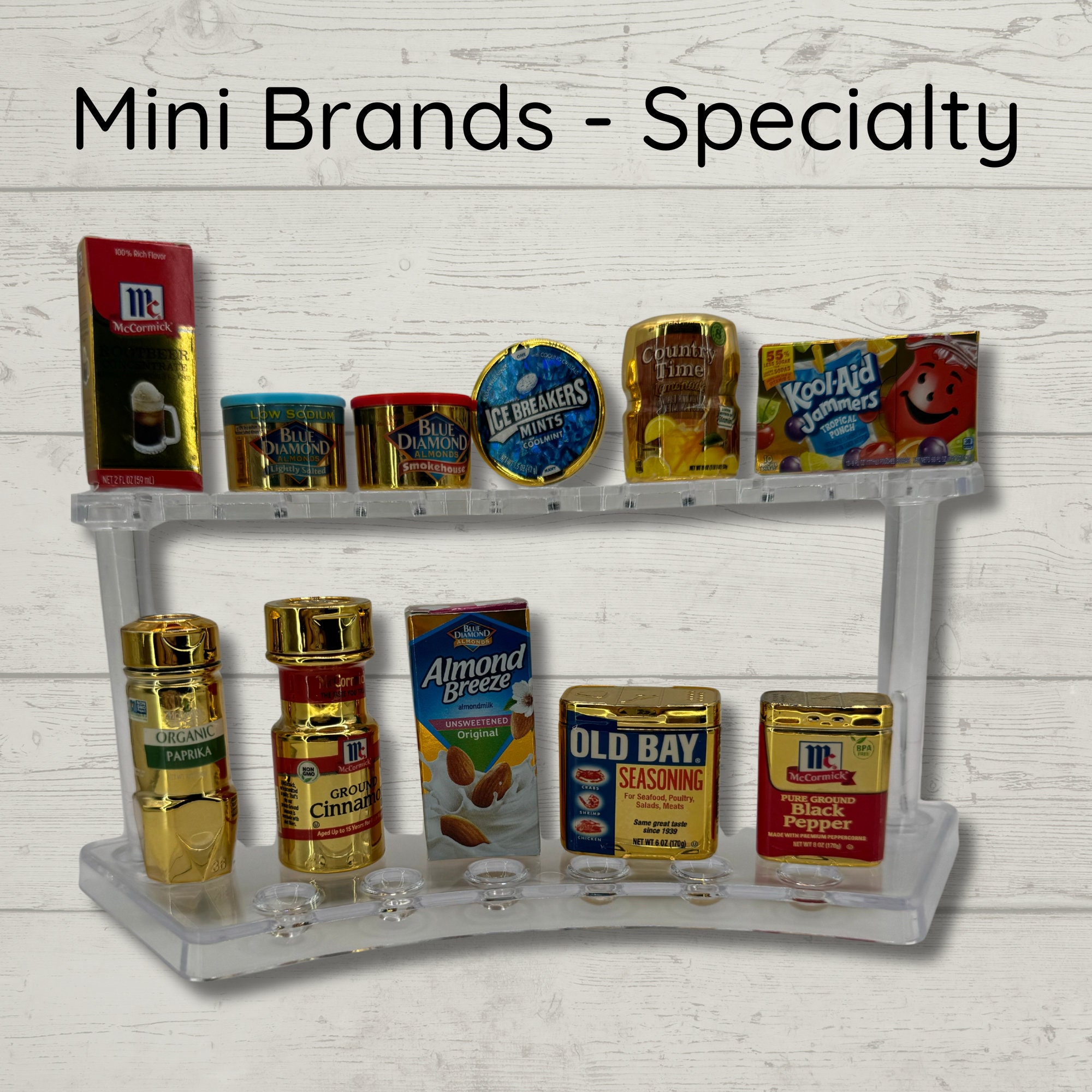 Mini Brands | Specialty Minis | Gold | Rose-gold | Metallic | Glow in ...