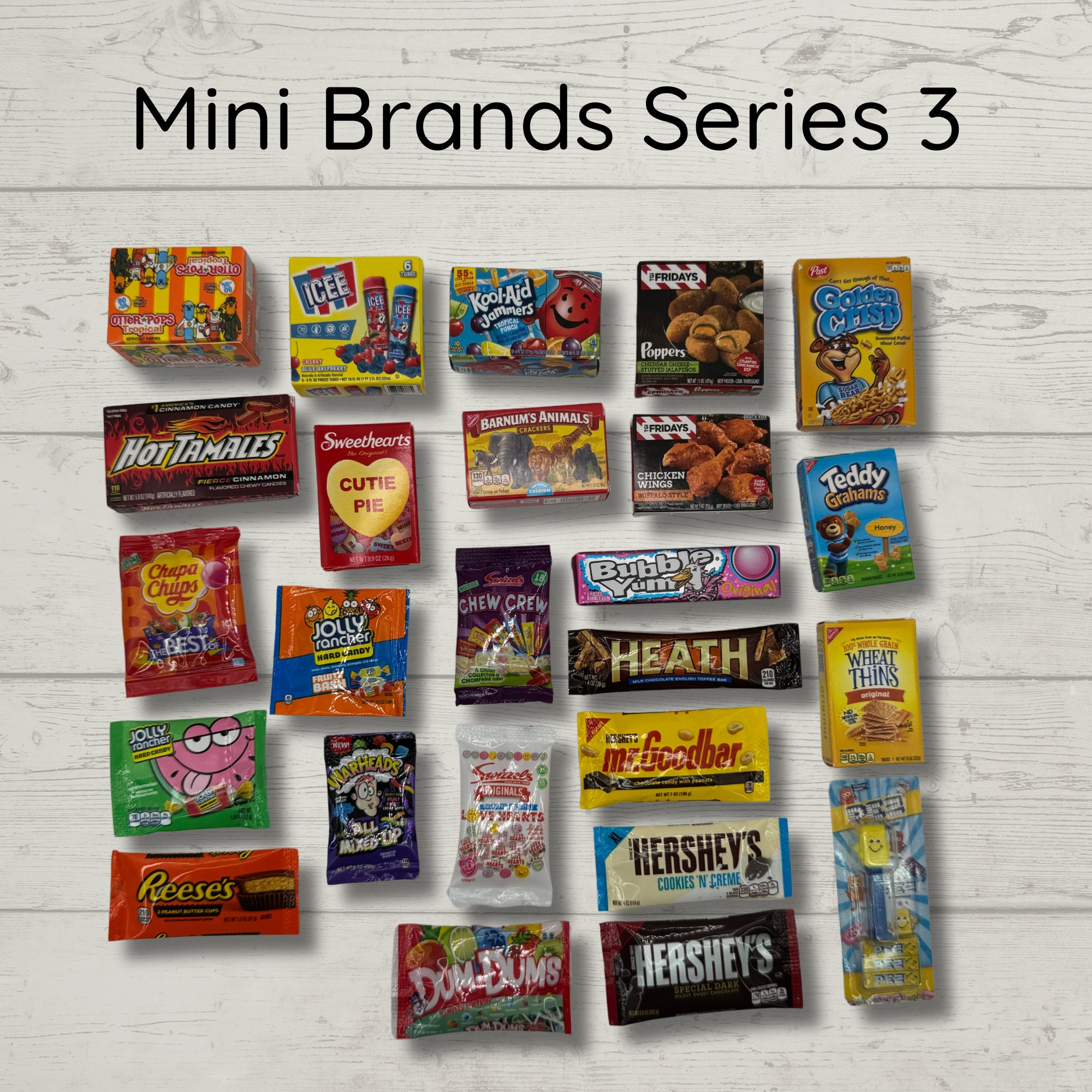 Mini Brands | Series 3 Miniatures - Etsy