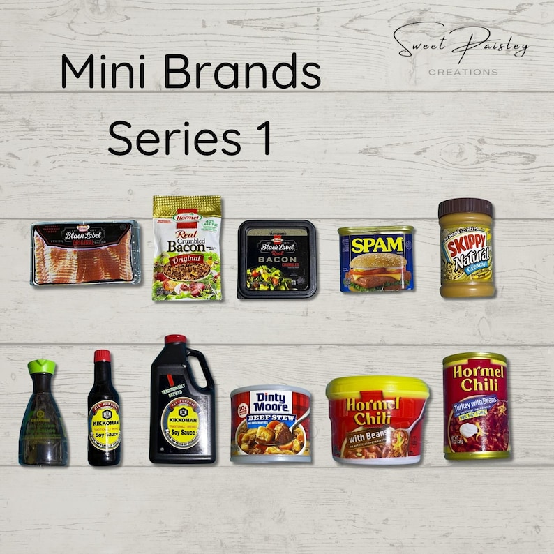 Mini Brands | Series 1 Miniatures - Etsy