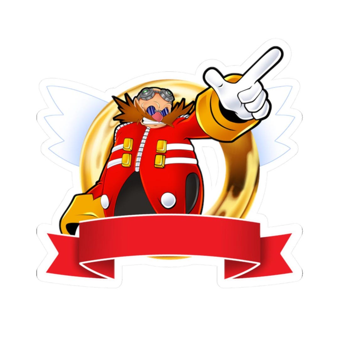 Dr. Ivo 'eggman' Robotnik Sticker - Etsy