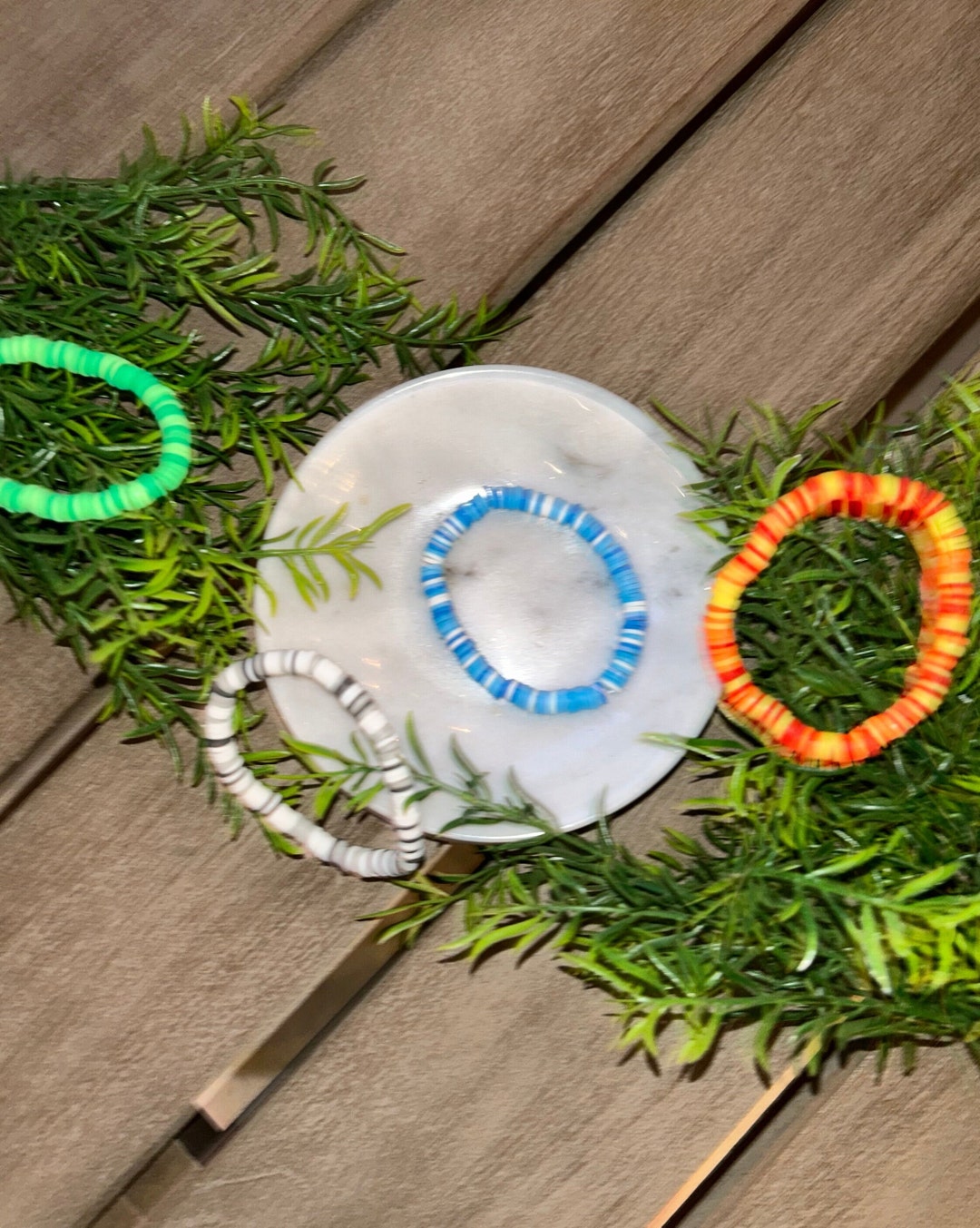 Elemental Preppy Bundle - 4 Set. Clay Bead Bracelet! - Etsy