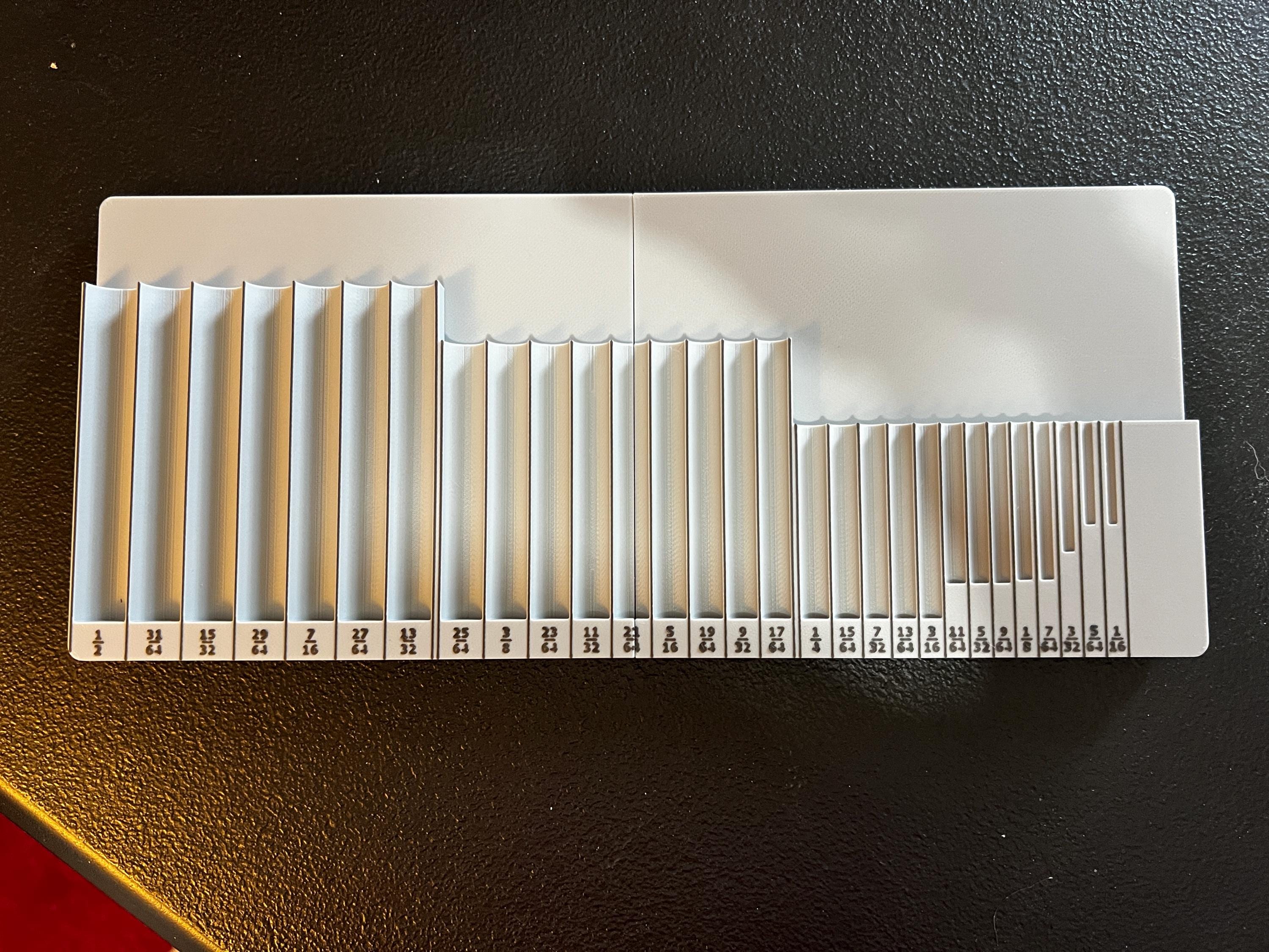 Gridfinity Drill Bit Organizer: 29-bit 3D Printed Toolbox Insert - Etsy