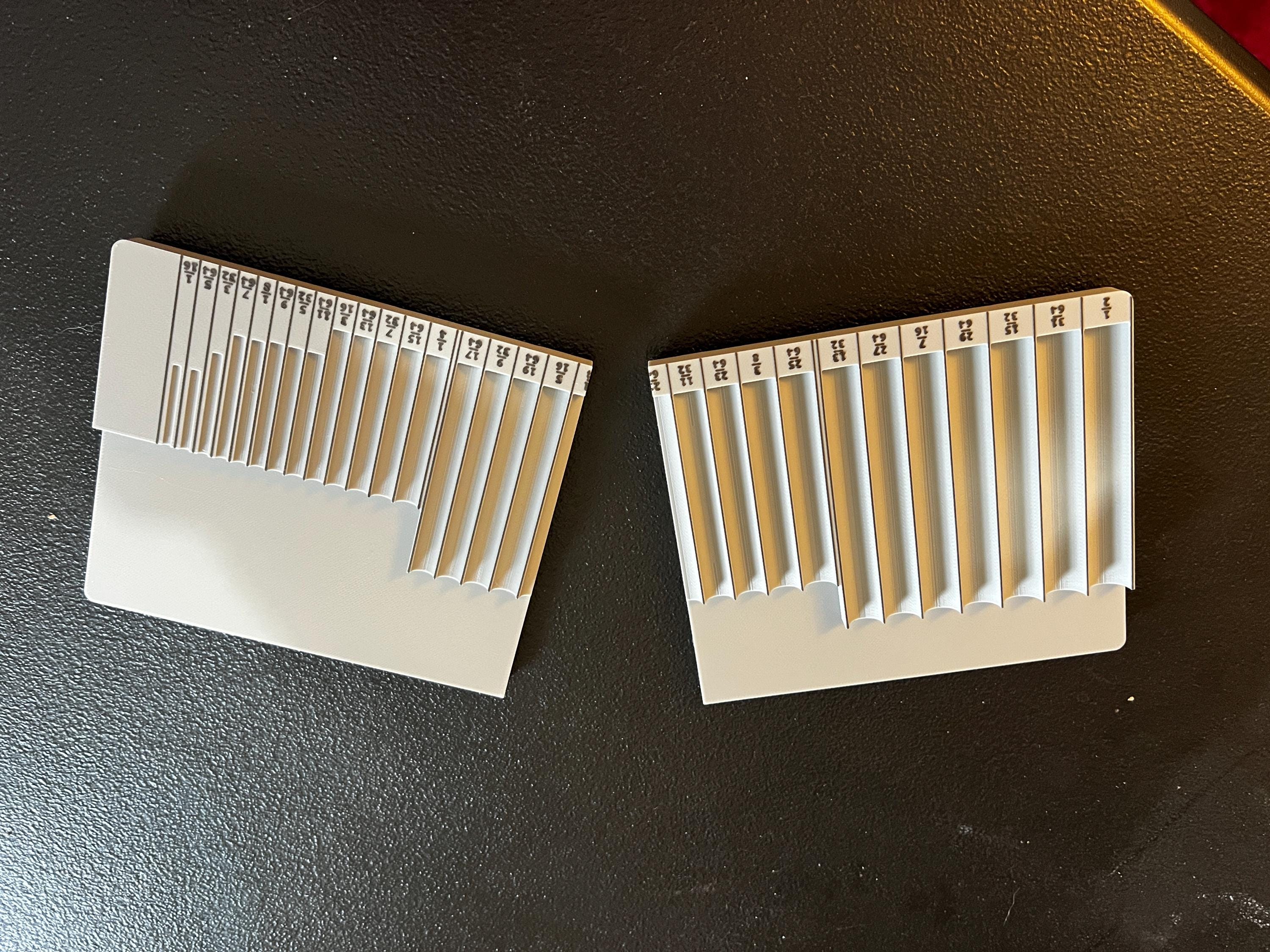 Gridfinity Drill Bit Organizer: 29-bit 3D Printed Toolbox Insert - Etsy