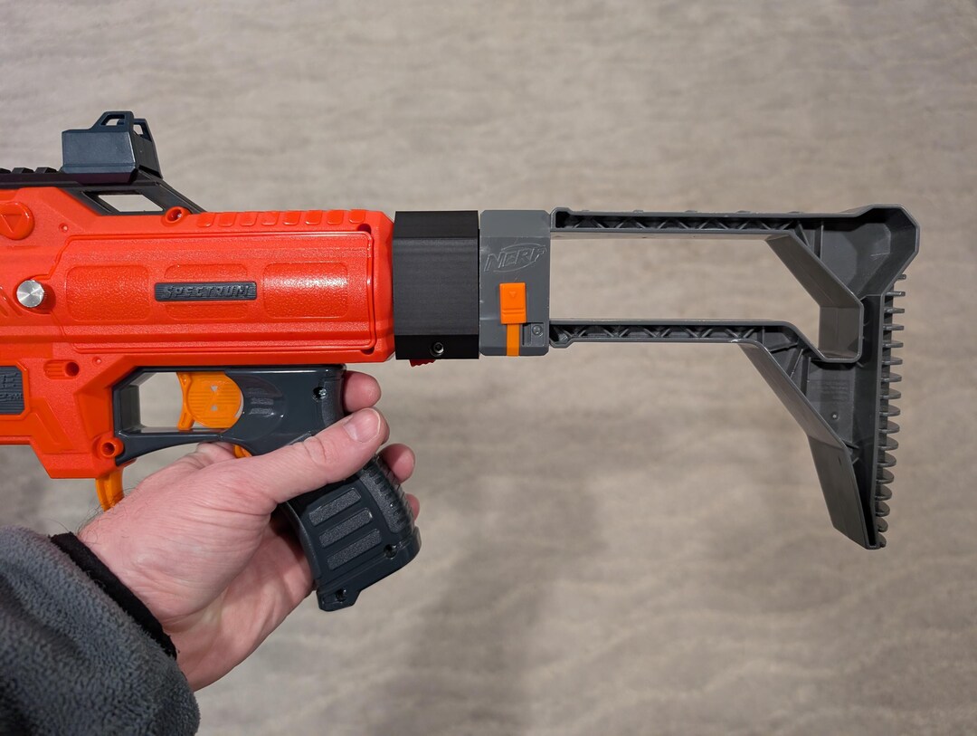 Spectrum Nerf Stock Adapter - Etsy