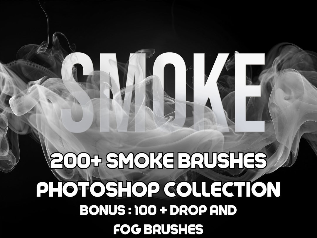 200+ Smoke Photoshop Brushes Set | Fog & Drop Brushes | Digital Artist ...