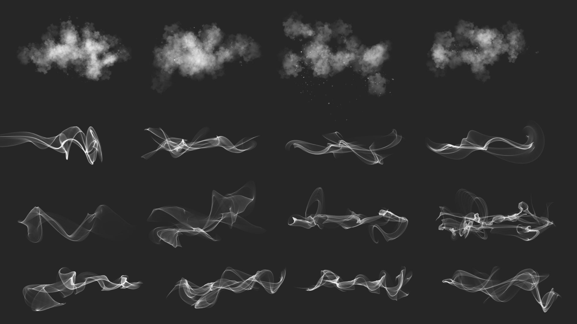 200+ Smoke Photoshop Brushes Set | Fog & Drop Brushes | Digital Artist ...