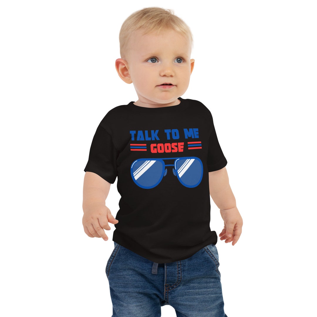 Talk to Me Goose Top Gun Baby Tshirt - Etsy