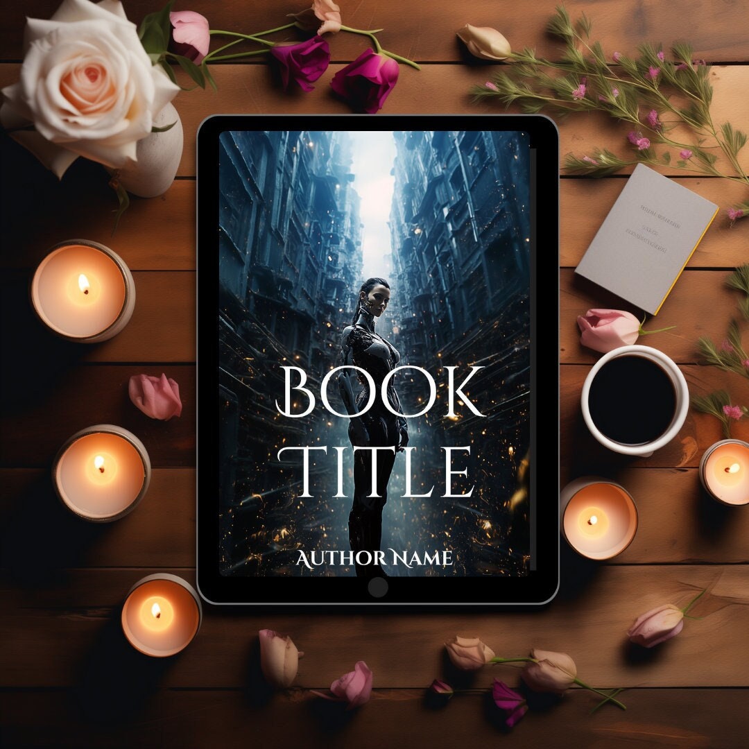Premade Book Cover Science Fiction Fantasy /self-published Author Text Customizable Kindle Ebook ...