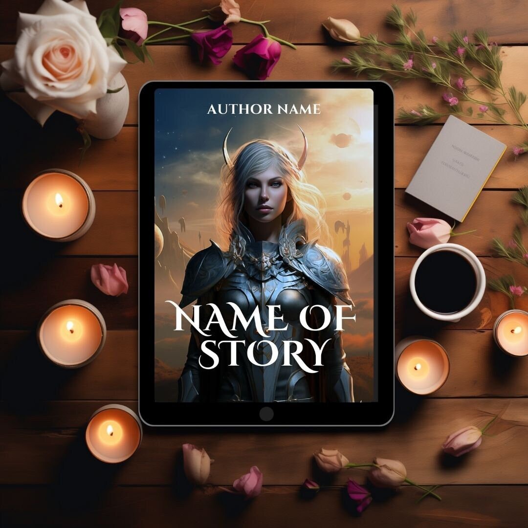 Premade Book Cover Fantasy /self-published Author Text Customizable ...