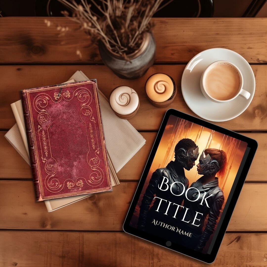 Premade Book Cover Lesbian Romance Science Fiction/ Self-published ...