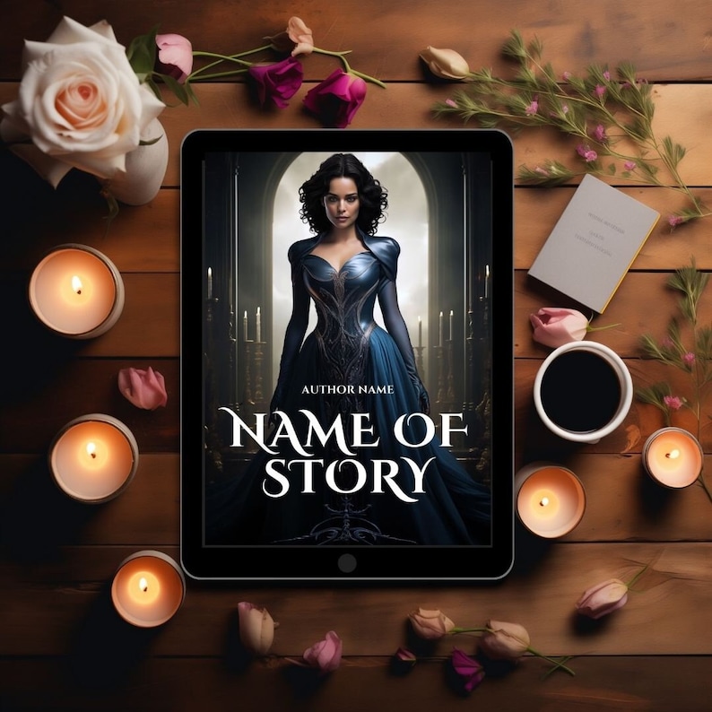 Premade Book Cover Fantasy /self-published Author Text Customizable ...
