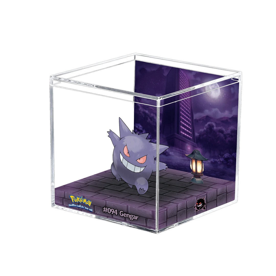 Pokemon Gengar Diorama Cube DIY - Etsy