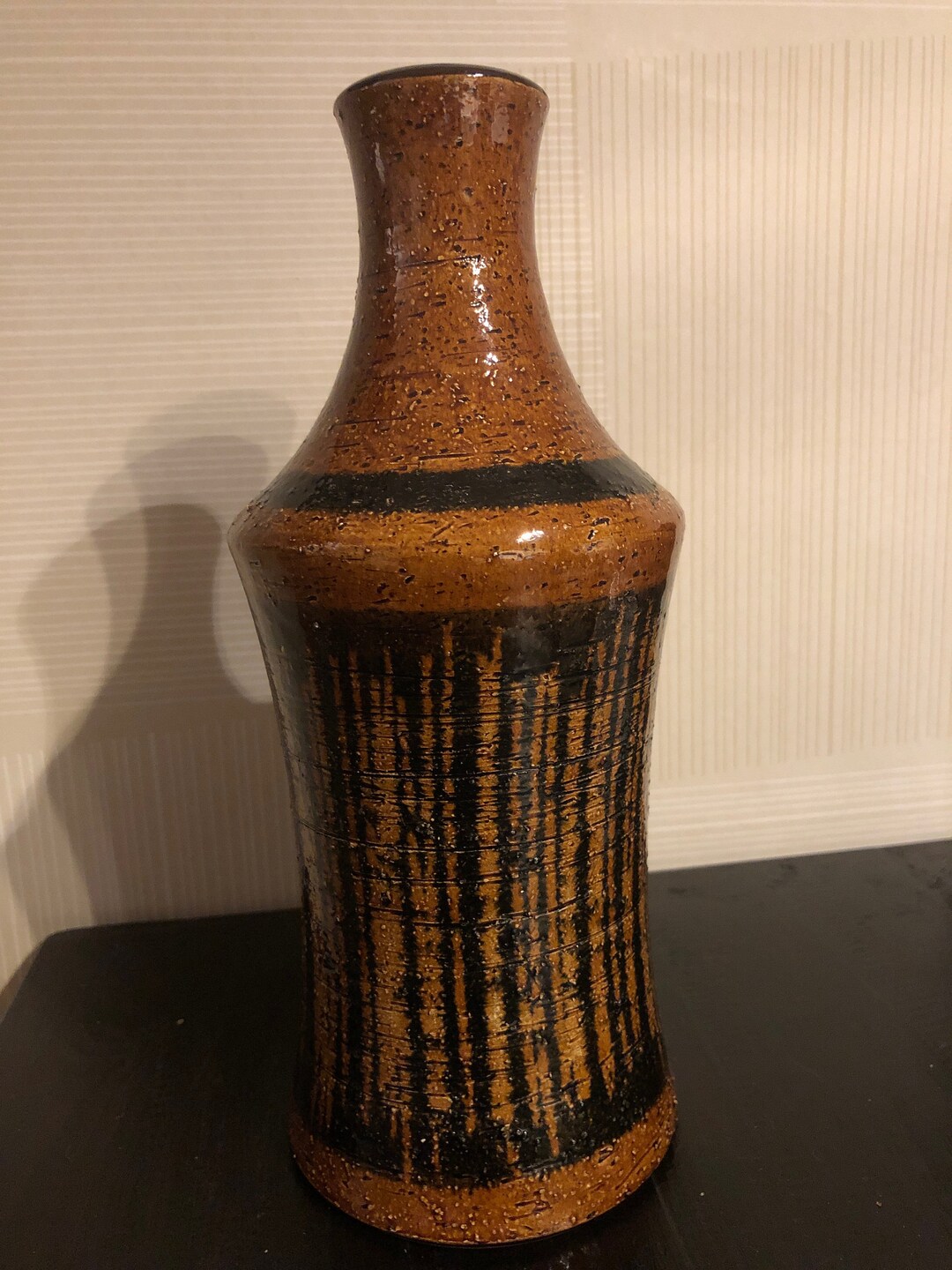 Swedish Pottery Vase by Eke Bjeren for Gabriel Keramik, Sweden, 60s ...