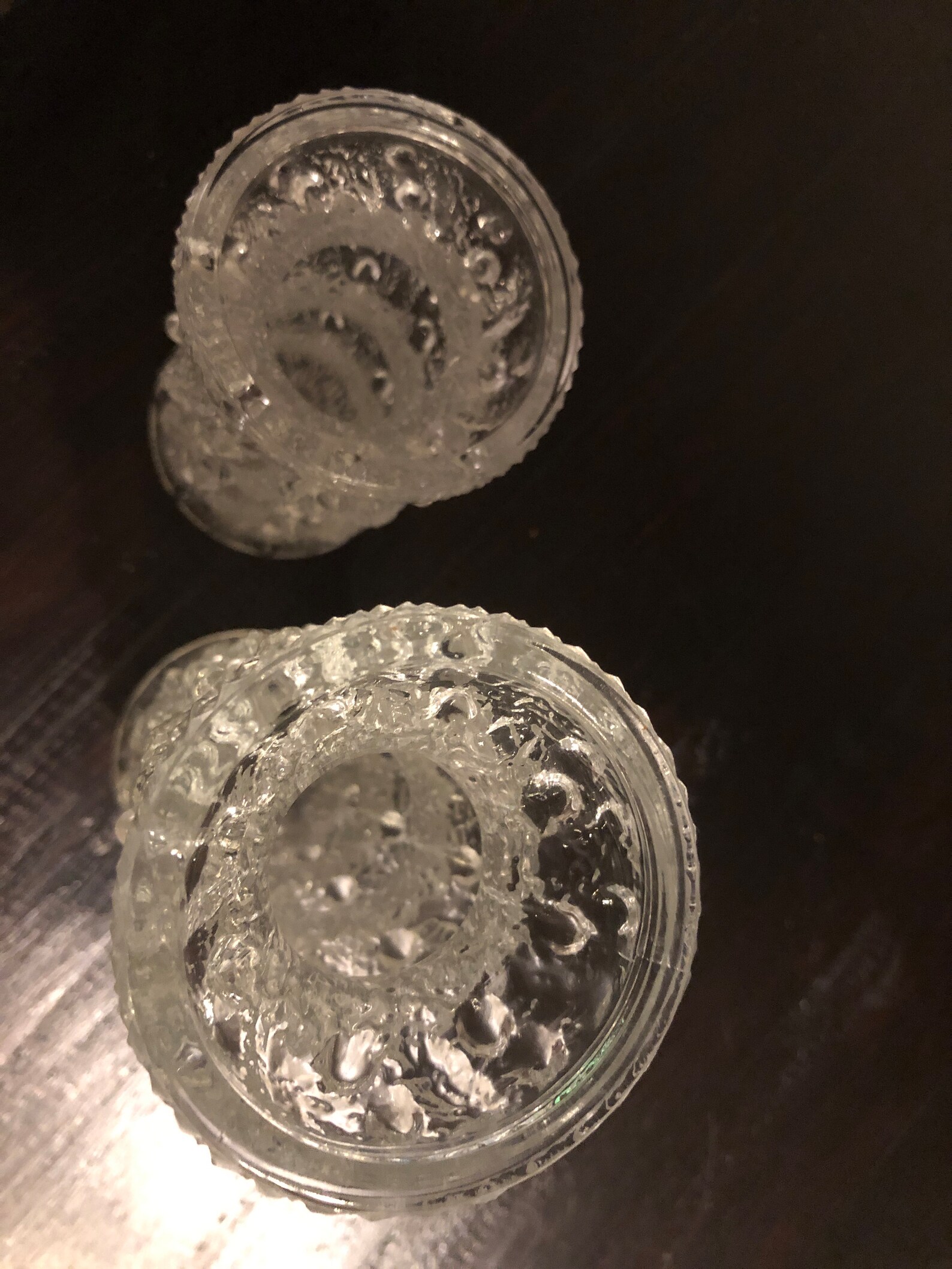 3 Vintage Stolzle Oberglas Art Glass Vases Austria, 1 X 12,5 and 2 X 18 ...