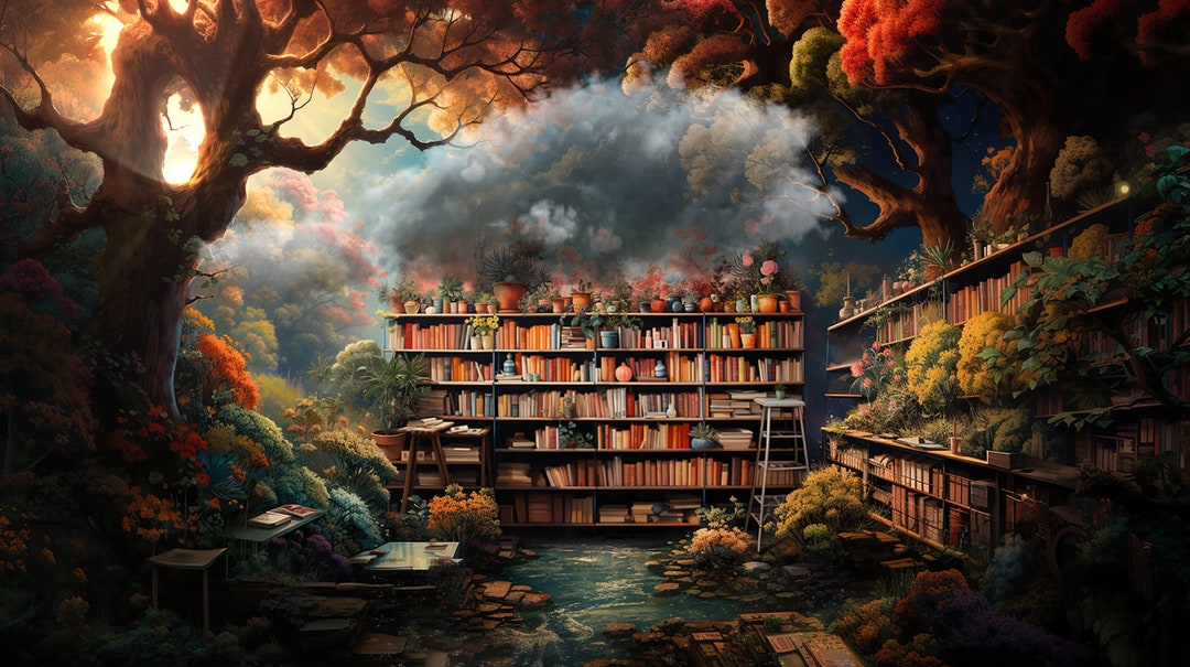 Enhance Your Zoom Fantasy Streams With Our 'herbal Haven' Vtuber ...