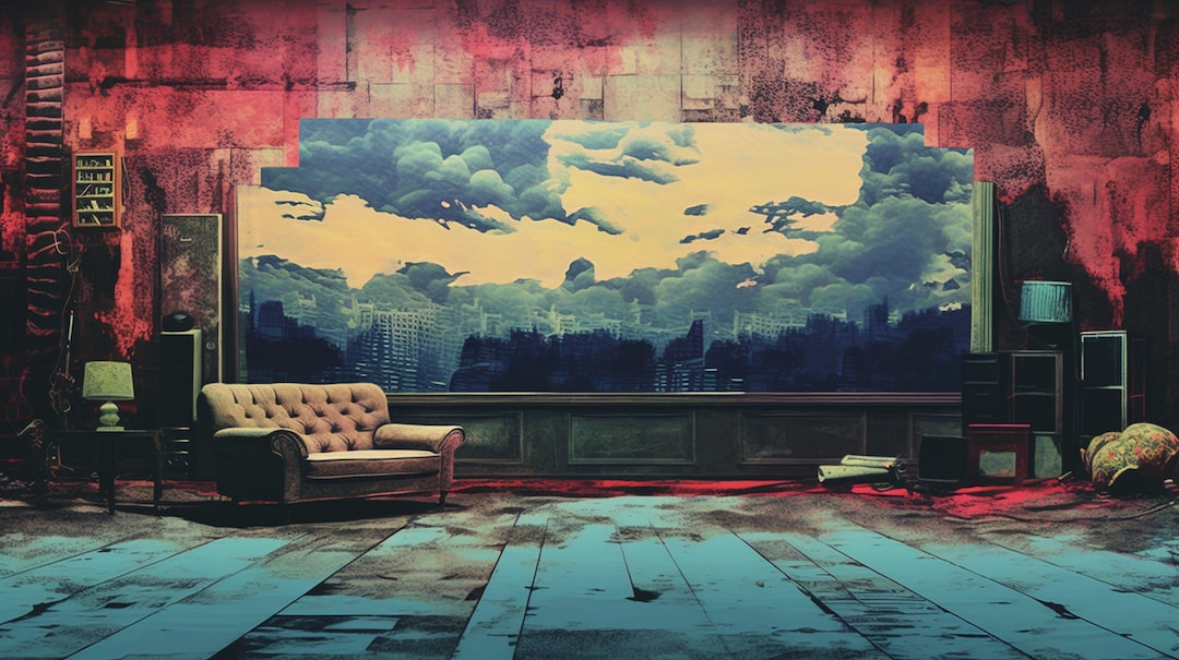 Immerse in a Vtuber Lo-fi Zentangle Living Room Visualizer. A Seamless ...