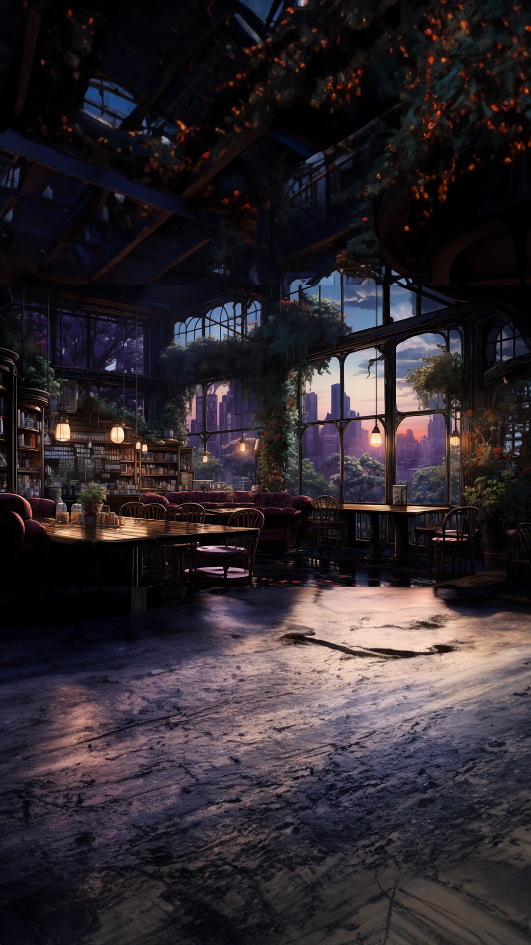 Vtuber Urban Oasis: Cozy Lofi Cafe, City Ambience, and Enchanting ...