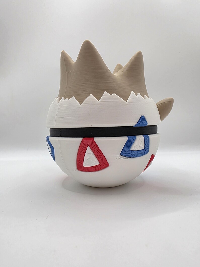 Togepi Pokeball Display Model – Fan Art Fan Made - Etsy