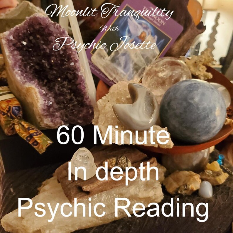 60 Minute in Depth Psychic Reading - Etsy