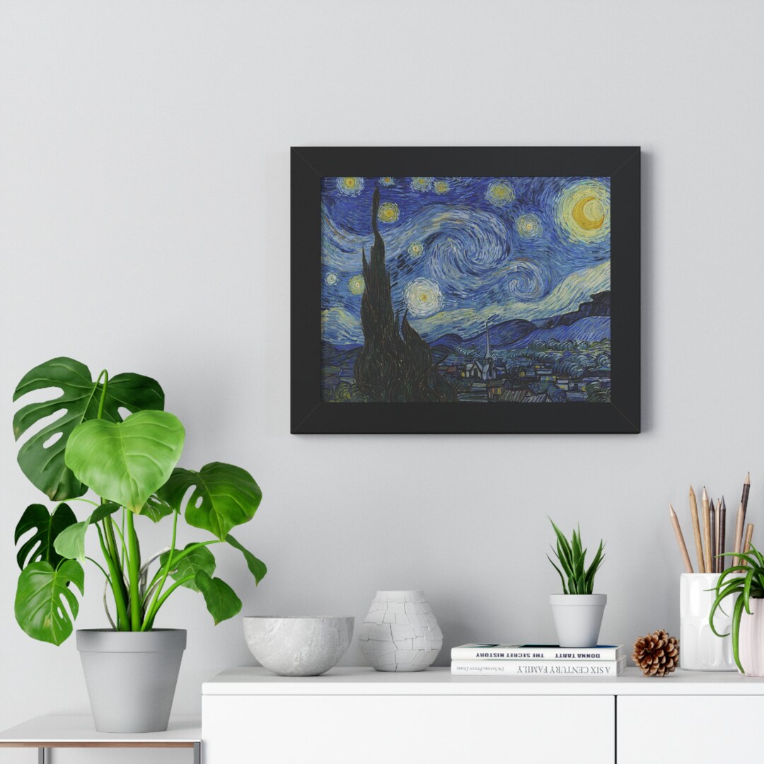Starry Night frame Included - Etsy