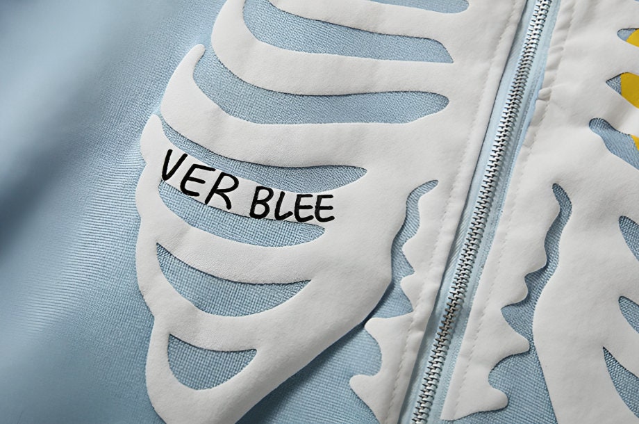 Y2K Zip Up Skeleton Hoodie, Skull Letter Print Hoodie, Y2K Zip-Up ...