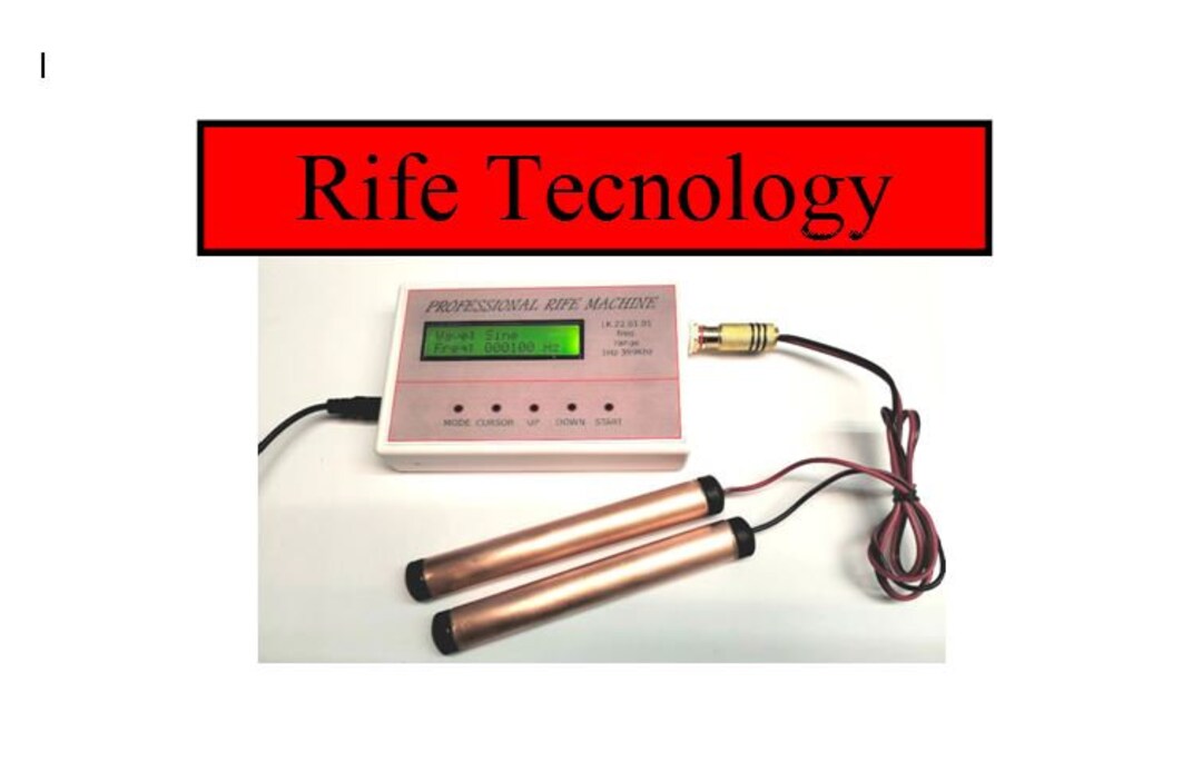 PROFESSIONAL RIFE Machine Multifrequency Zapper by Hulda Clark Copper ...