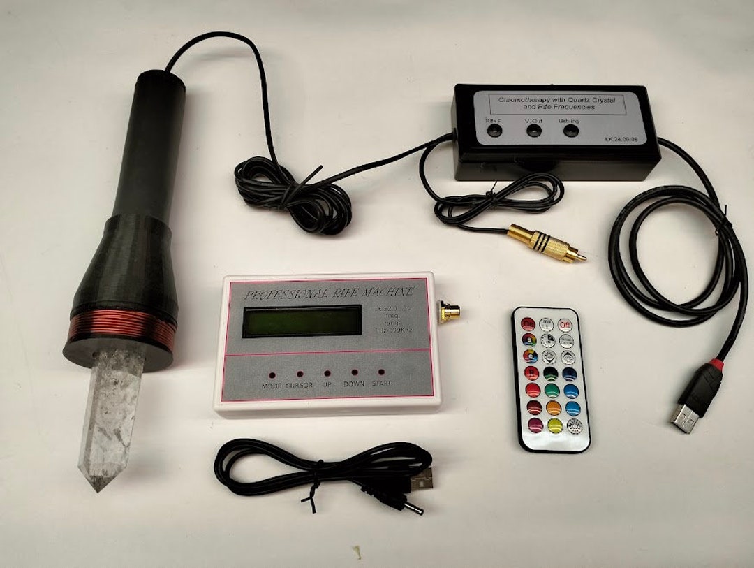 Chromotherapy + Rife Machine 11 Color Light Acupuncture, Color Puncture ...