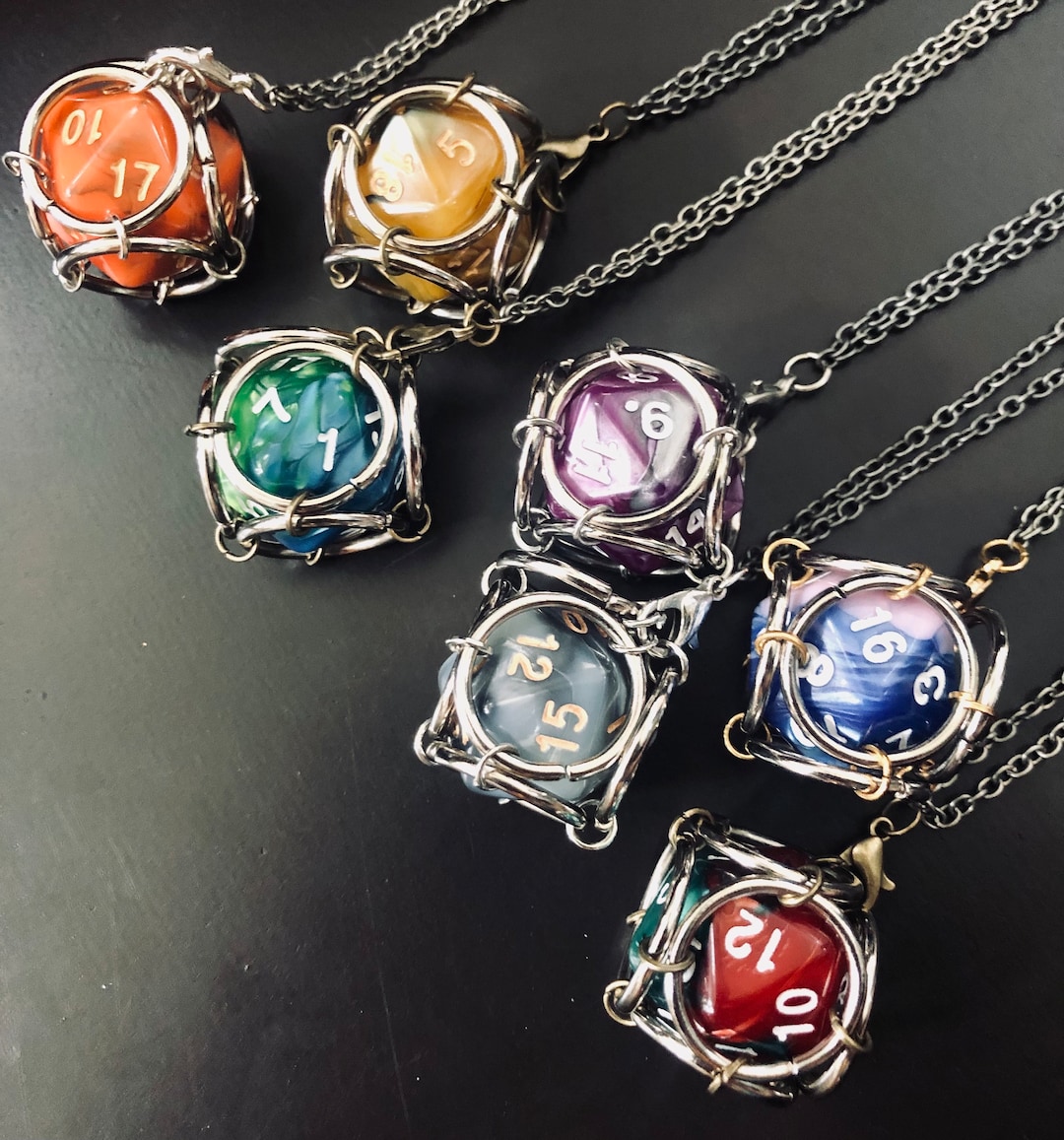 Dice Necklaces - Etsy