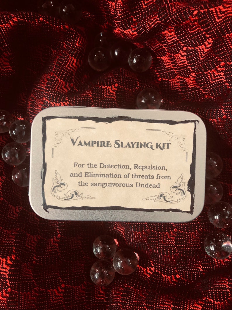 Vampire Slaying Kit - Etsy