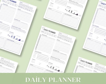 Printable Planner Coffee-themed Digital Daily Planner Cozy - Etsy