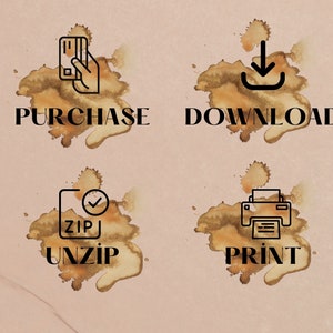 Printable Planner, Coffee-themed Digital Daily Planner, Cozy Daily ...