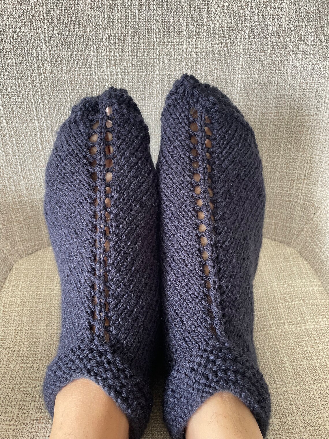 Knitted Ankle Length Booties - Etsy
