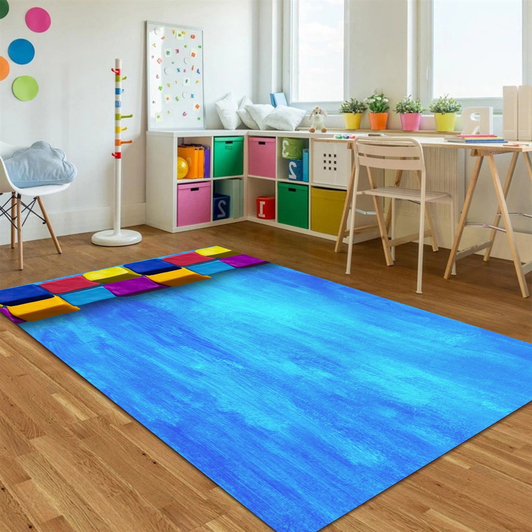 Puzzle Rug,puzzle Piece Rug,puzzle Rug,colorful Rug,living Room Rug ...